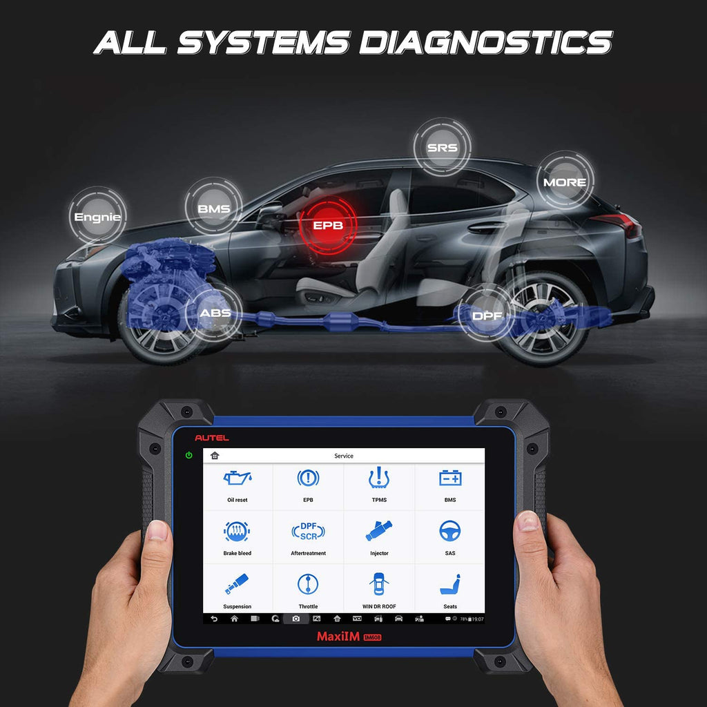 Autel MaxiIM IM608 PRO with APB112 + G-box2 Key Programming Tool ...